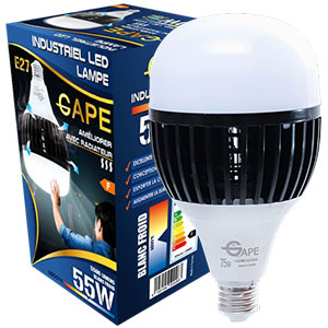 Industriel-lampe-led-ameliorer-avec-radiateur-4 - Gape Led